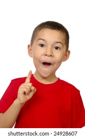 Kid Solution Problem Isolated On White 스톡 사진 24928607 | Shutterstock
