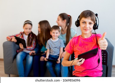 Kids Using Different Gadgets Stock Photo 1069856096 | Shutterstock