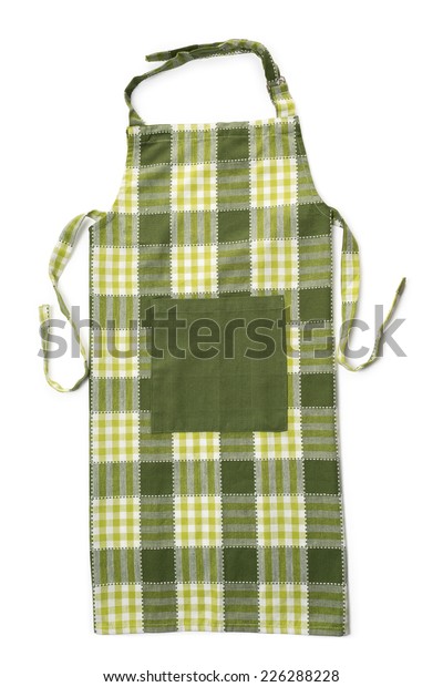 Kitchen Apron On White Background Stock Photo 226288228 | Shutterstock