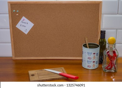 Kitchen Work Area Note Board On Stock Photo 1325746085 | Shutterstock