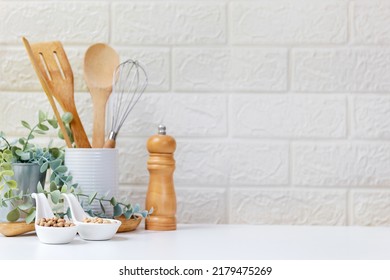 Kitchen Tools Kitchenware Utensil Object On Stock Photo 2179475269 ...