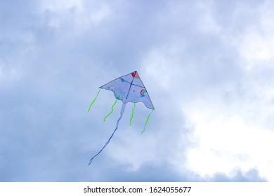 Kite On Abstract Cloud Background Stock Photo 1624055677 | Shutterstock