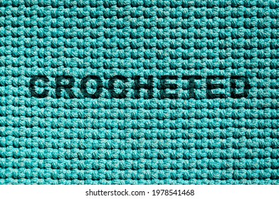 1,158 Crochet wording Images, Stock Photos & Vectors | Shutterstock