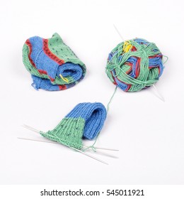 Knitting Process Stock Photo 545011921 | Shutterstock