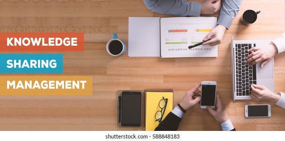 Knowledge Sharing Management Concept Stock Photo 588848183 | Shutterstock
