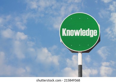 Knowledge Sign Stock Photo 215849368 | Shutterstock