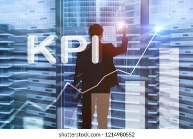 Kpi Key Performance Indicator Graph On Stock Photo 1214980552 ...