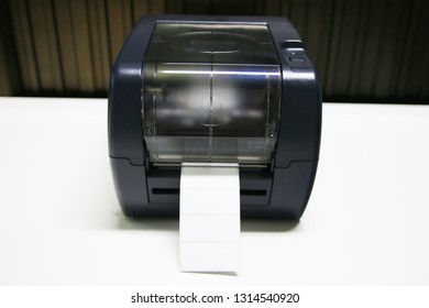 Label Printer Wireless Barcode Scanners Stock Photo 1314540920 ...