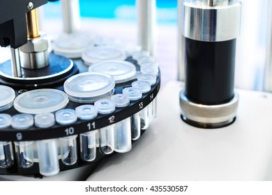 Laboratory Automatic Machine Rotating Cassette Installed Stock Photo ...