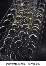 Laboratory Backgroundscience Test Background Stock Photo 407483239 ...