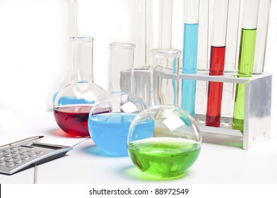 Laboratory Items Test Tubes Flasks Stock Photo 88972549 | Shutterstock