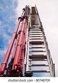 Ladder Fire Engine Stock Photo (Edit Now) 80748709