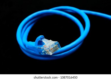 Lan Cable Connect Network Device Black Stock Photo 1087016450 ...