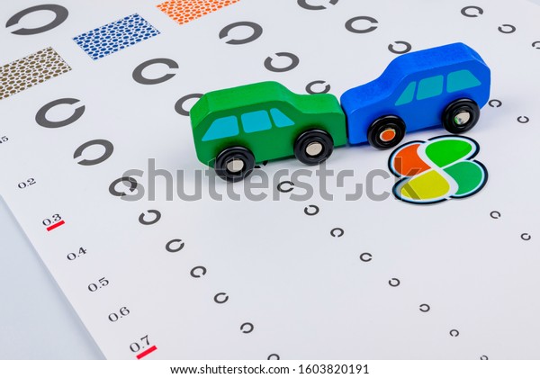 Landolt Ring Eye Test Chart Stock Photo 1603820191 | Shutterstock