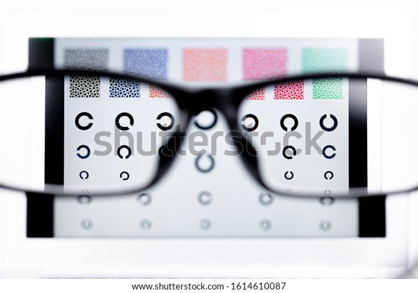 Landolt Ring Eye Test Chart Stock Photo (Edit Now) 1614610087