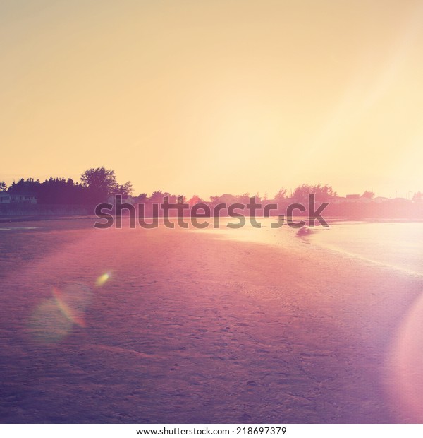 Landscape Instagram Effect Stock Photo (Edit Now) 218697379