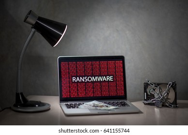 Computer Screen Ransomware Attack Alert Red库存照片640583167 | Shutterstock