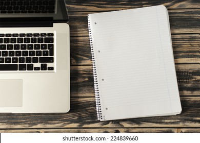 Laptop Notepad Stock Photo 224839660 | Shutterstock