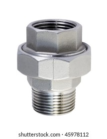 Large Bolt Thread Isolated On White Stock Photo 45978112 | Shutterstock