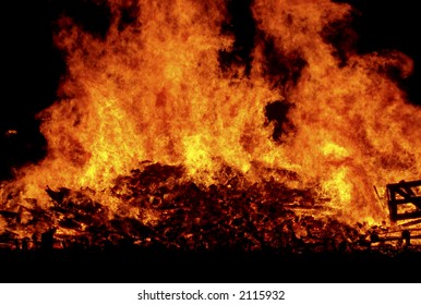 Large Bright Fire Stock Photo 2115932 | Shutterstock