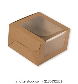 795 Cake box white with window Images, Stock Photos & Vectors ...
