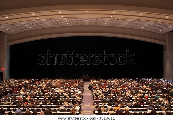 Large Crowd Seminar Stock Photo 3310611 | Shutterstock