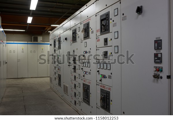 Large Electrical Room Control Room Extra Stock Photo 1158012253 ...