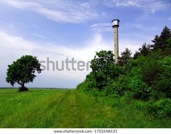 Large Fire Observation Tower Forest Stock Photo 1702648633 | Shutterstock