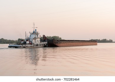 Large Floating Barge Stock Photo 702281464 | Shutterstock