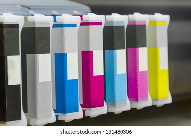 Large Format Ink Jet Printer Cartridge Stock Photo 131480306 | Shutterstock