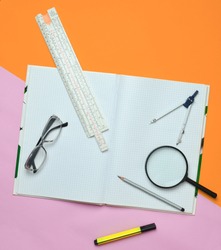 Architect notebook with sketches, a Business Photo by Architect´s eye