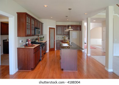 Outlook Living Site Luxury Modern Kitchen Stok Fotoğrafı 318659009 ...