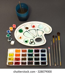 Large Set Drawing Inks Different Colors Stock Photo 328079000 ...