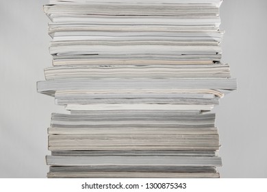 Large Stack Magazines Pages Closeup Stock Photo 1300875343 | Shutterstock