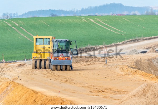Large View On Compactors Working On Stock Photo 518430571 | Shutterstock