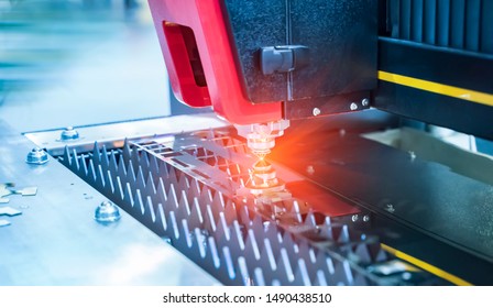 Laser Cutting Machine Controller By Cnc Stock Photo 1490438510 ...
