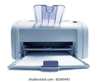 Laser Printer Paper Front View On库存照片1558451177 | Shutterstock