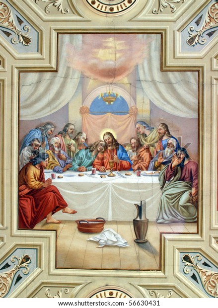 Last Supper Stock Photo (Edit Now) 56630431