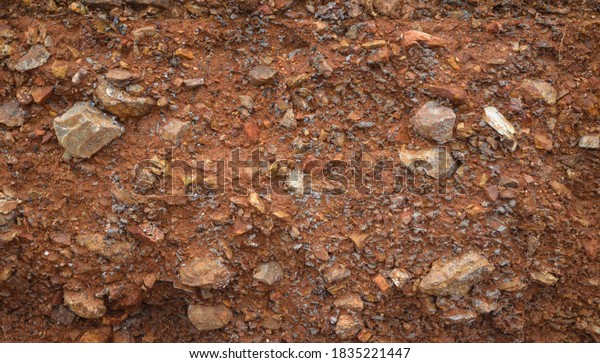 Layer Asphalt Road Structure Include Laterite Stock Photo 1835221447 ...
