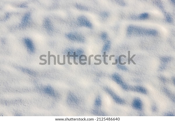 Layer Snow Small Bumps Stock Photo 2125486640 | Shutterstock