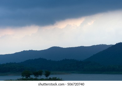 Layers Mountain Raining Cloud Stock Photo 506720740 | Shutterstock