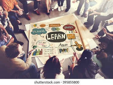 Learn Learning Development Education Knowledge Concept Stock Photo ...