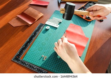 Leather Workshop Leather Manufacturing Process Stock Photo 1644894364 ...