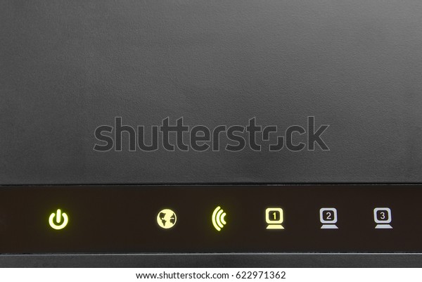 Led Indicator Light Modem Router Access Stock Photo 622971362 ...