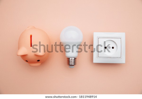 Led Light Bulb Power Socket Pink Stock Photo 1811948914 | Shutterstock