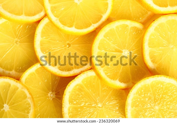 Lemon Slices Background Stock Photo 236320069 | Shutterstock