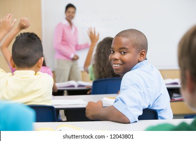 Lesson Elementary School Classroom Stock Photo 12043801 | Shutterstock