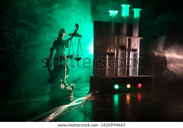 Lethal Injection Concept Prisoner Handcuffed Death Stock Photo (Edit ...