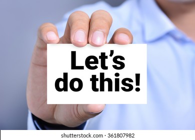 1,387 Lets try Images, Stock Photos & Vectors | Shutterstock