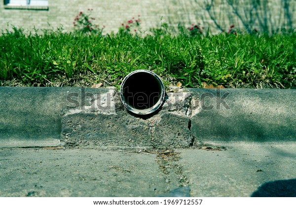 Level View Sewer Pipe Stock Photo 1969712557 | Shutterstock